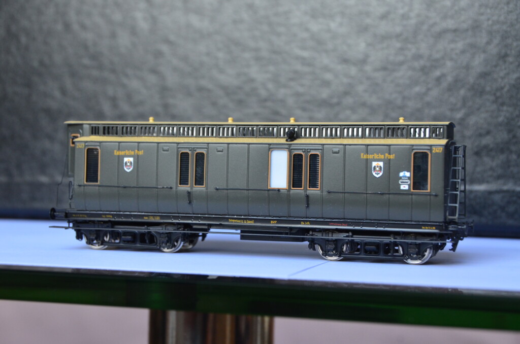 Brass Department | Dingler KAISERLICHE POST German Mailing Car