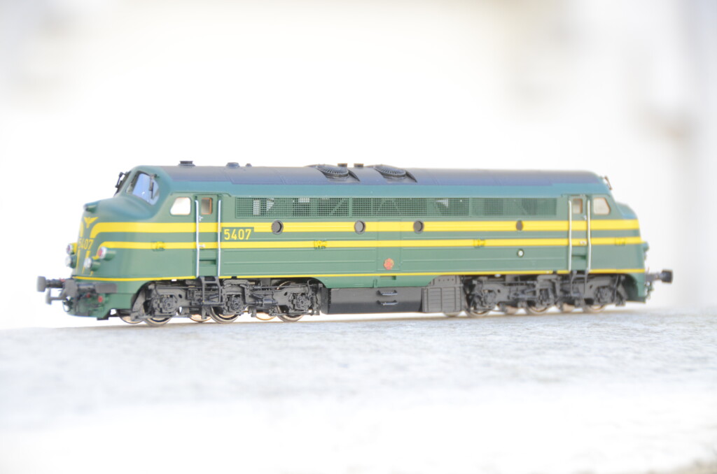 Brass Department | NMJ Superline SNCB Type 54 NOHAB Diesel Locomotive