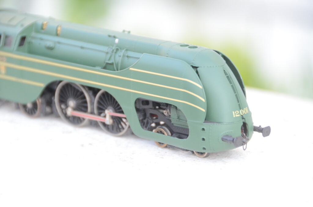 Brass Department | Philotrain SNCB Type 12 001 Streamlined Steam Locomotive